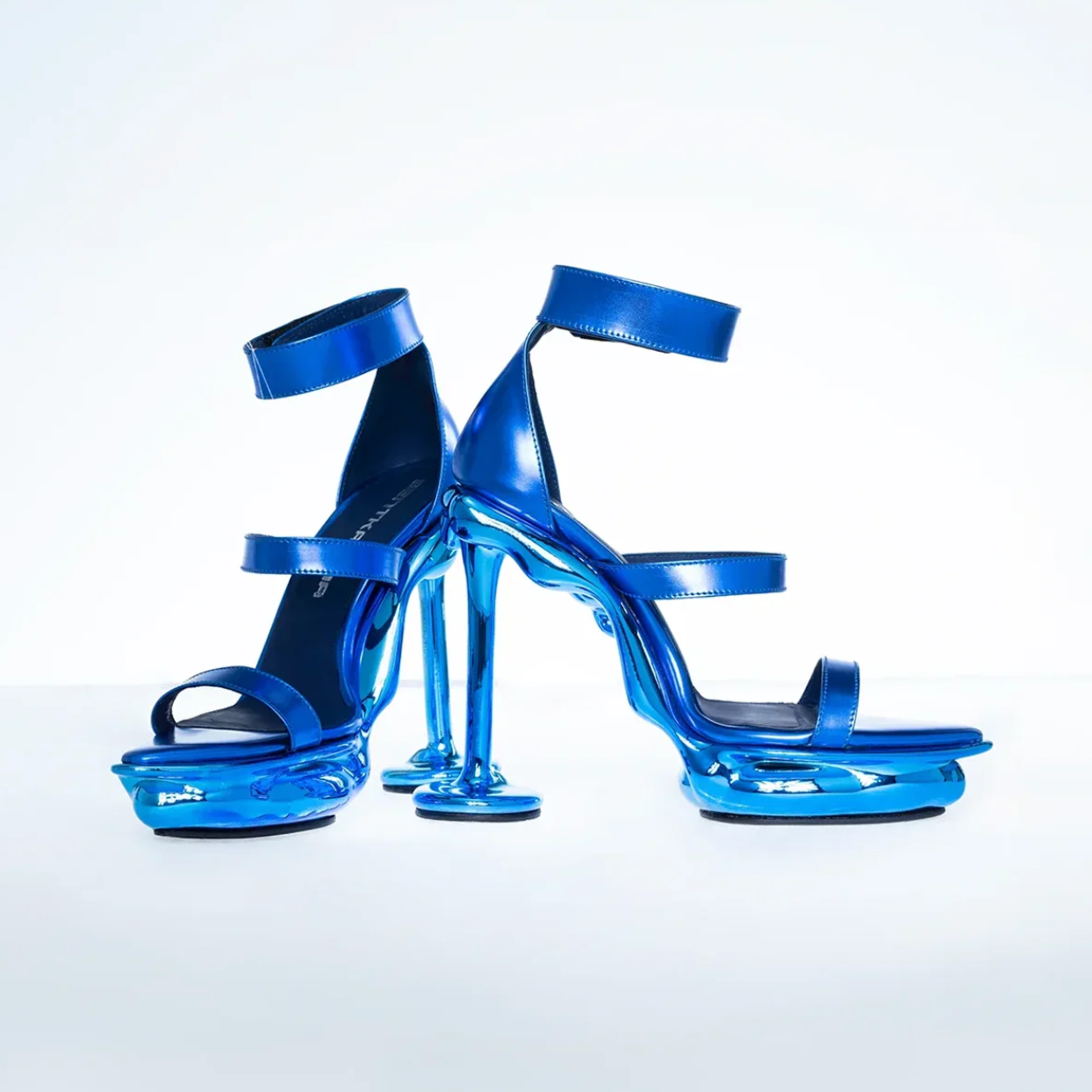Chrome Drip Heels – ap0cene